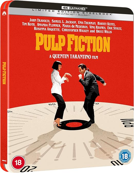 PULP FICTION 4K+BD STEELBOOK – Limelight Collection